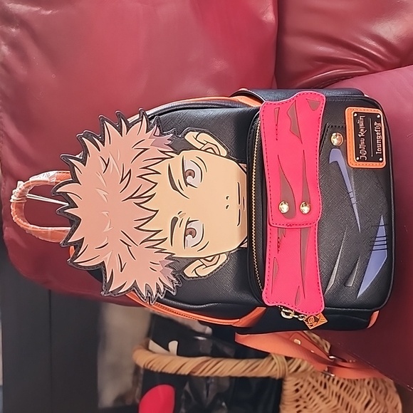 Loungefly | Bags | Nwt Loungefly Jujutsu Kaisen Yuji Cosplay Mini ...